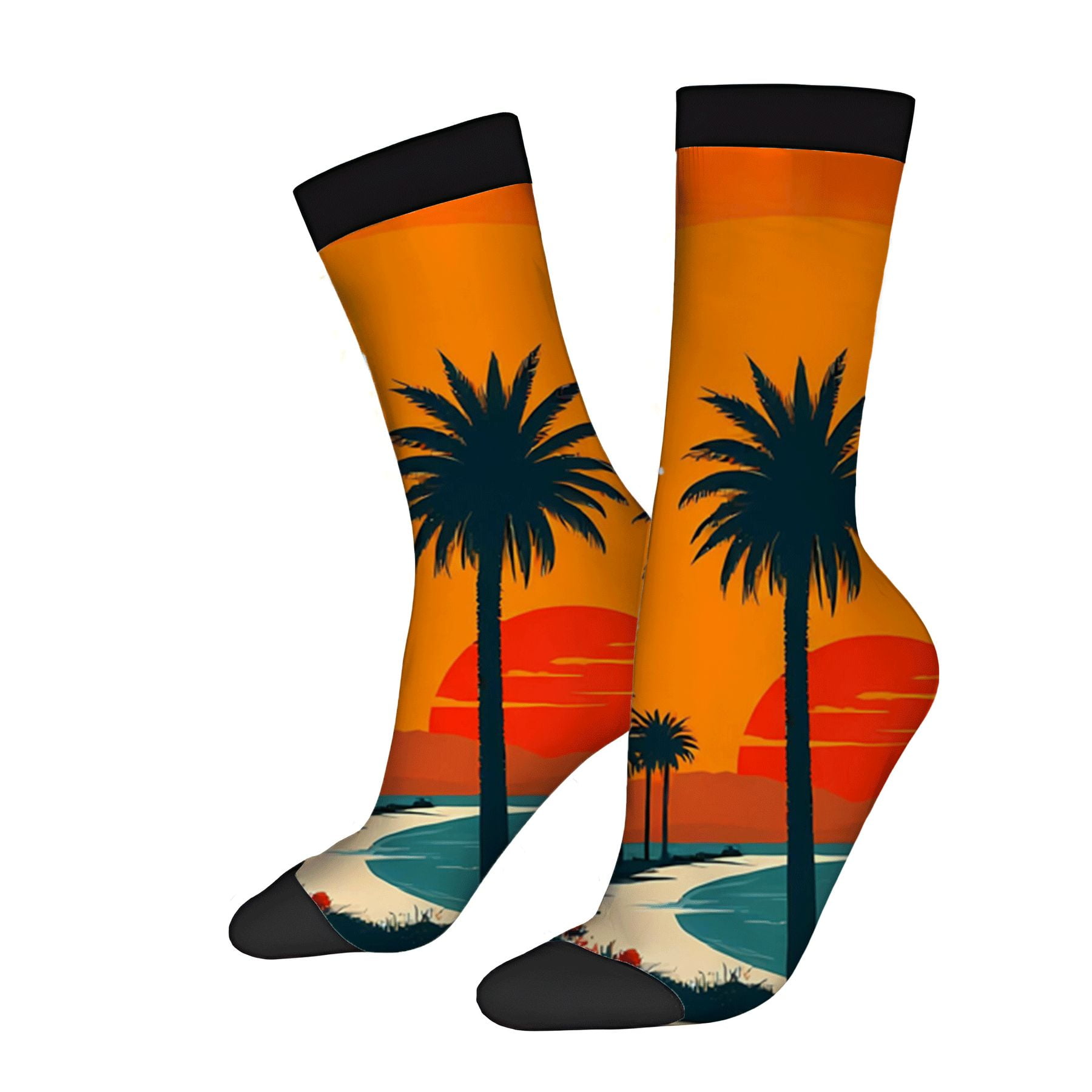 Four Seasons Universal Socks - 2 Pairs of Unisex Trendy Socks with ...