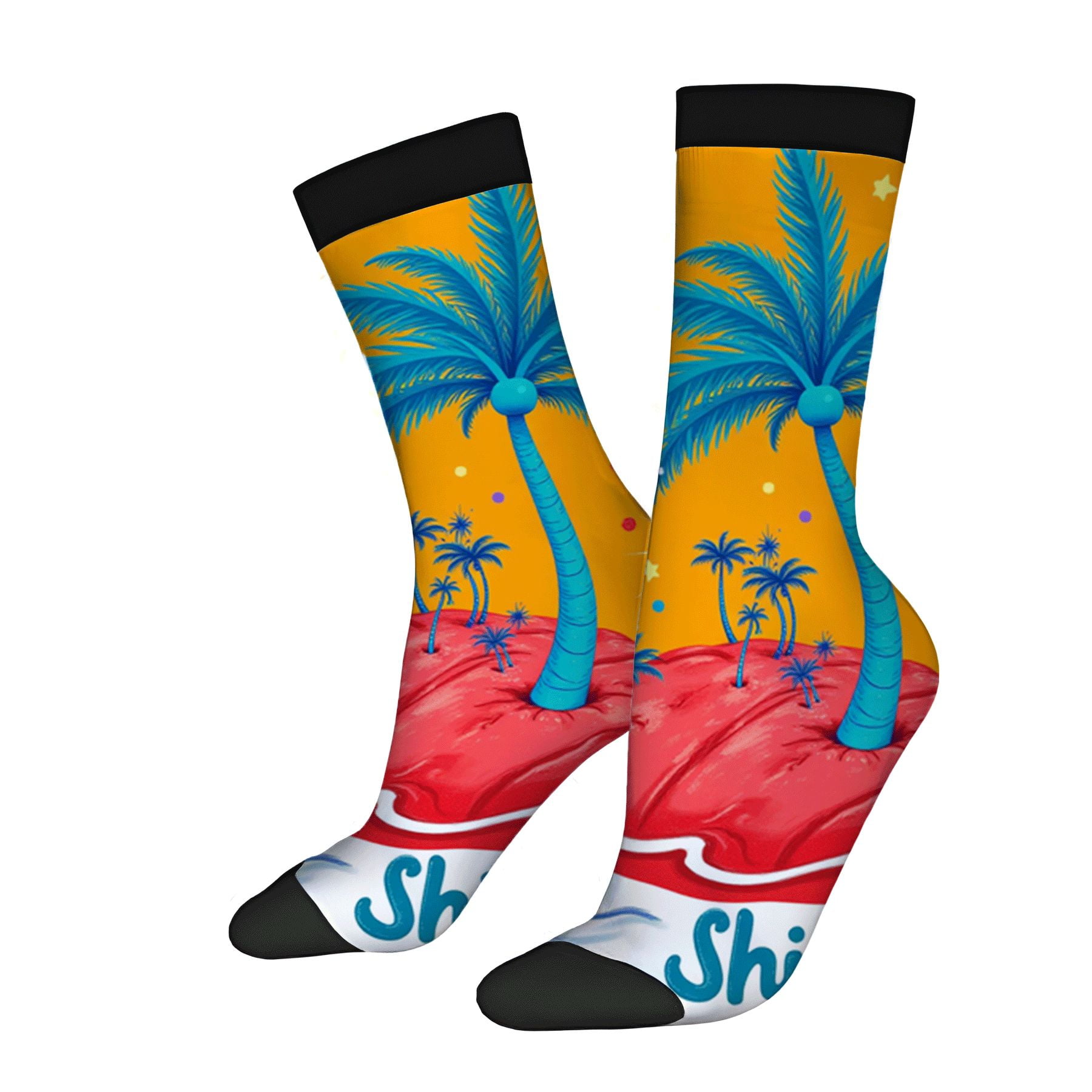 Four Seasons Universal Socks - 2 Pairs of Unisex Trendy Socks with ...