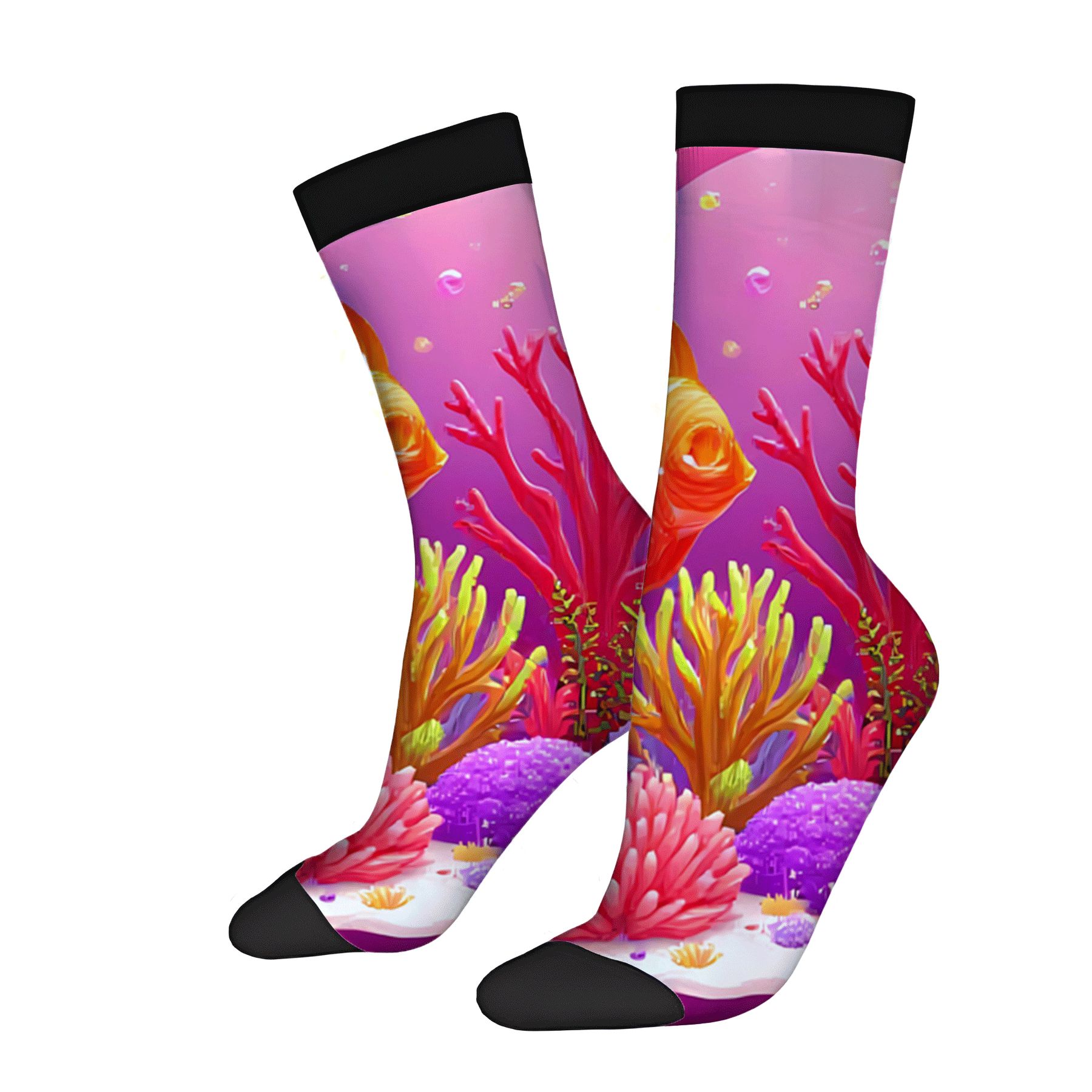 Four Seasons Universal Socks - 2 Pairs of Unisex Trendy Socks with ...