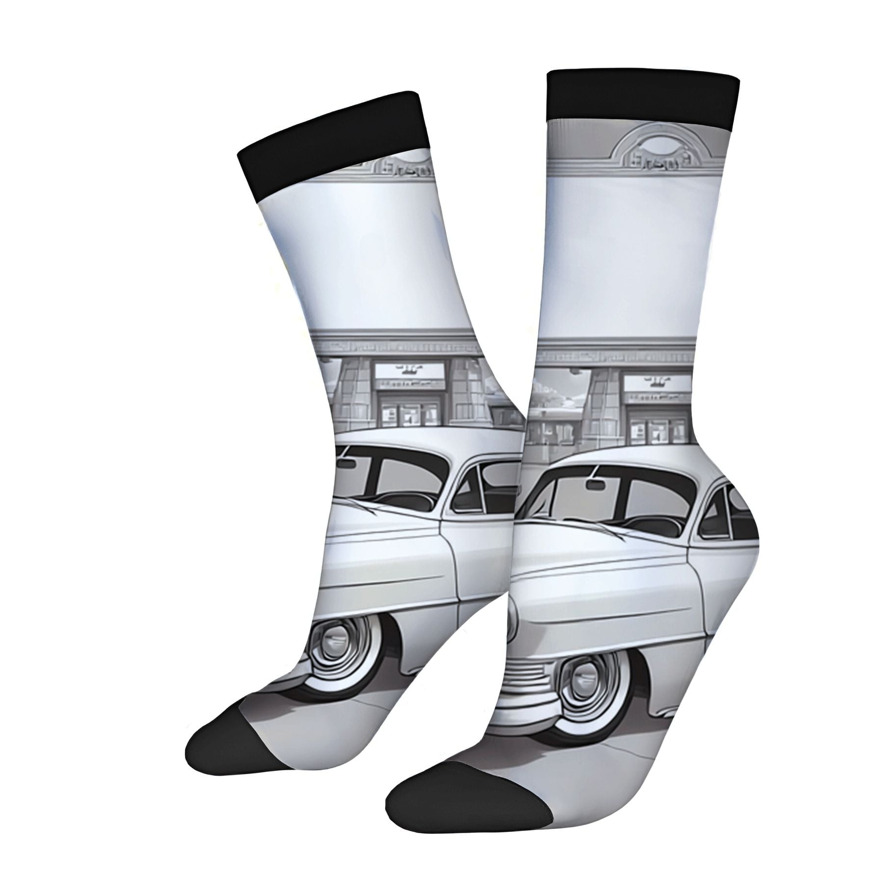 Four Seasons Universal Socks - 2 Pairs of Unisex Trendy Socks with ...