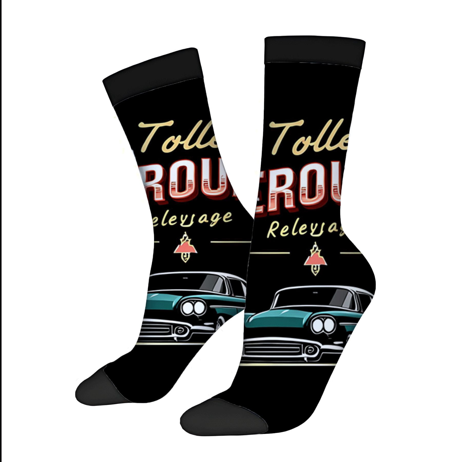 Four Seasons Universal Socks - 2 Pairs of Unisex Trendy Socks with ...