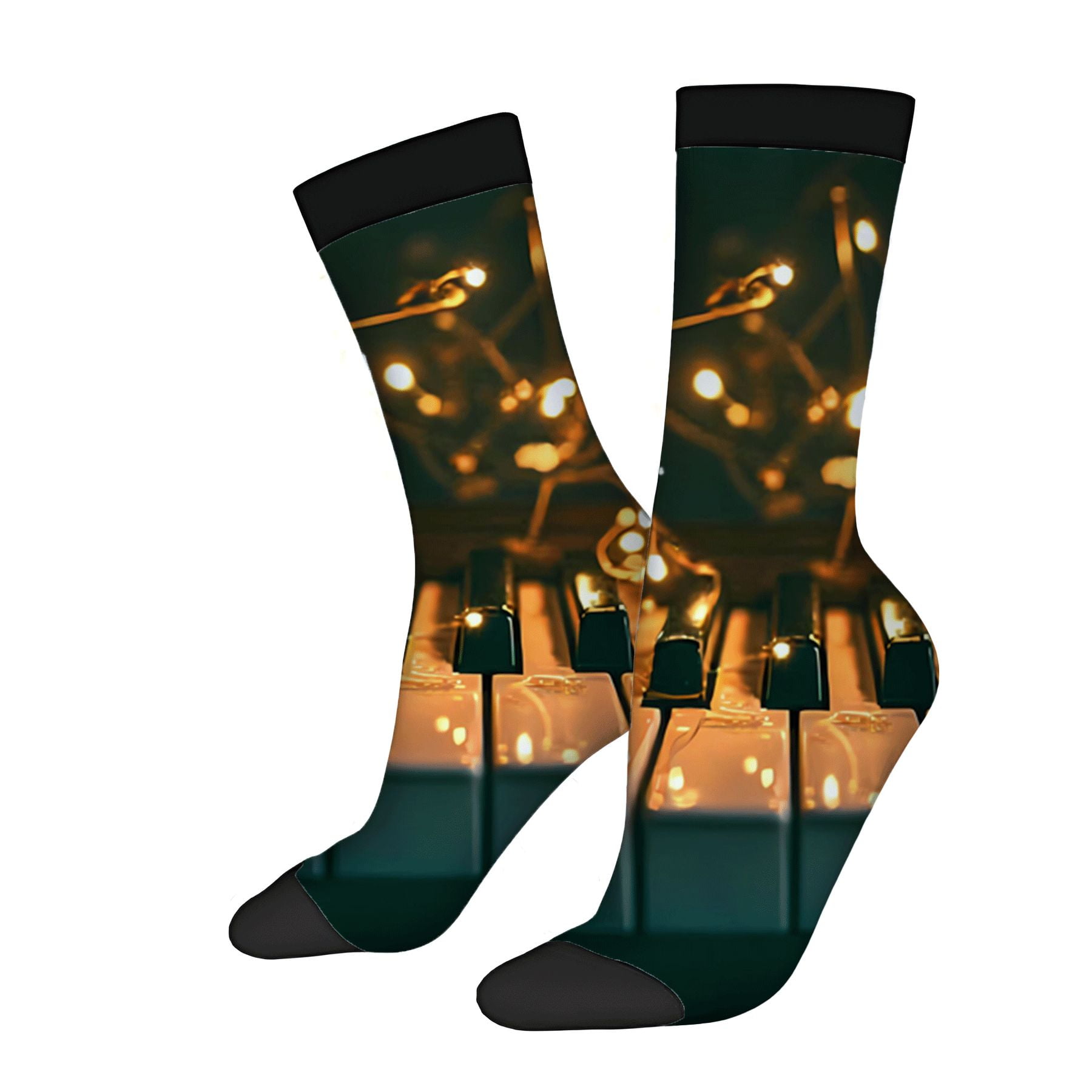 Four Seasons Universal Socks - 2 Pairs of Unisex Trendy Socks with Warm ...