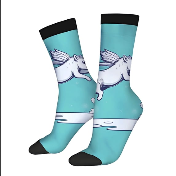 Four Seasons Universal Socks - 2 Pairs of Unisex Trendy Socks with ...