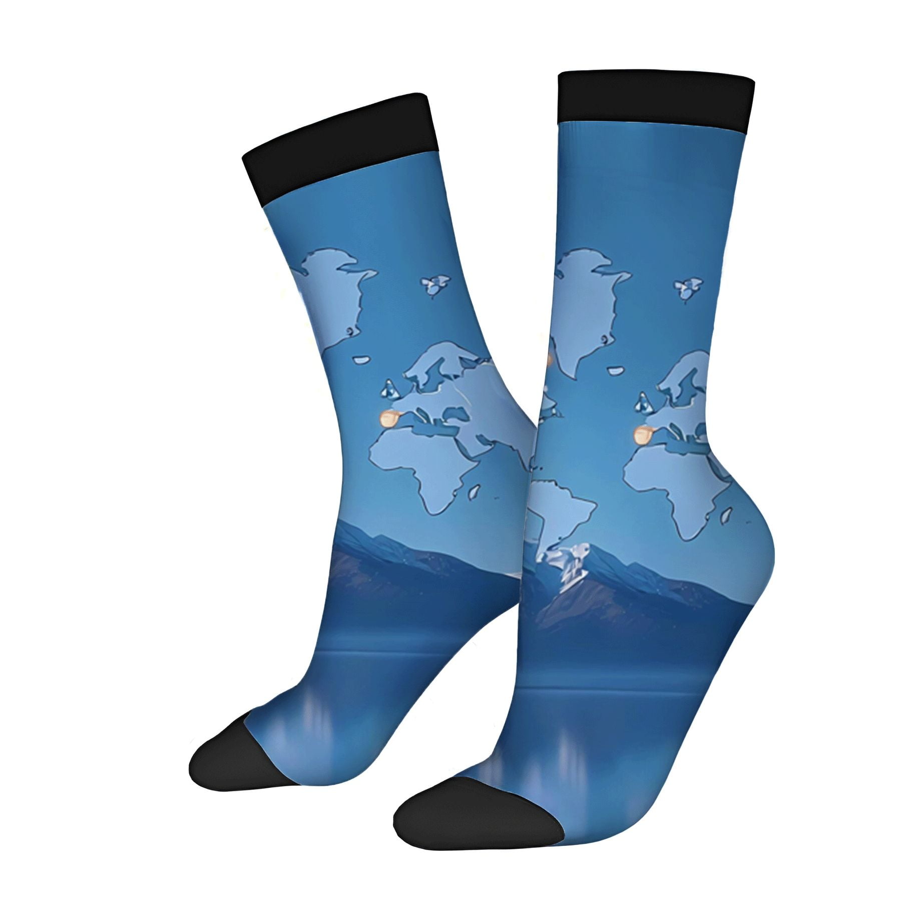 Four Seasons Universal Socks - 2 Pairs of Unisex Trendy Socks with ...