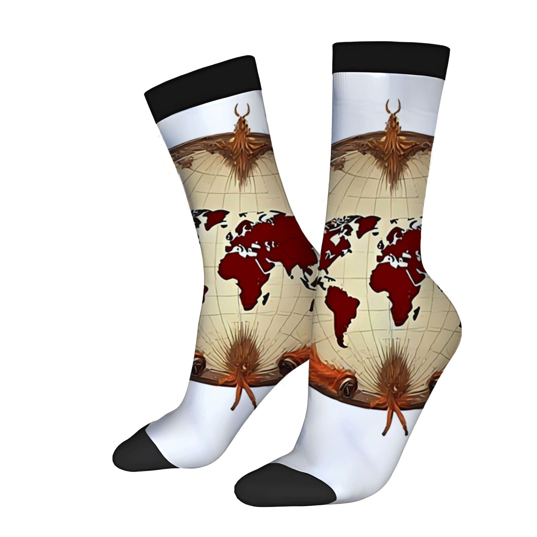 Four Seasons Universal Socks - 2 Pairs of Unisex Trendy Socks with ...