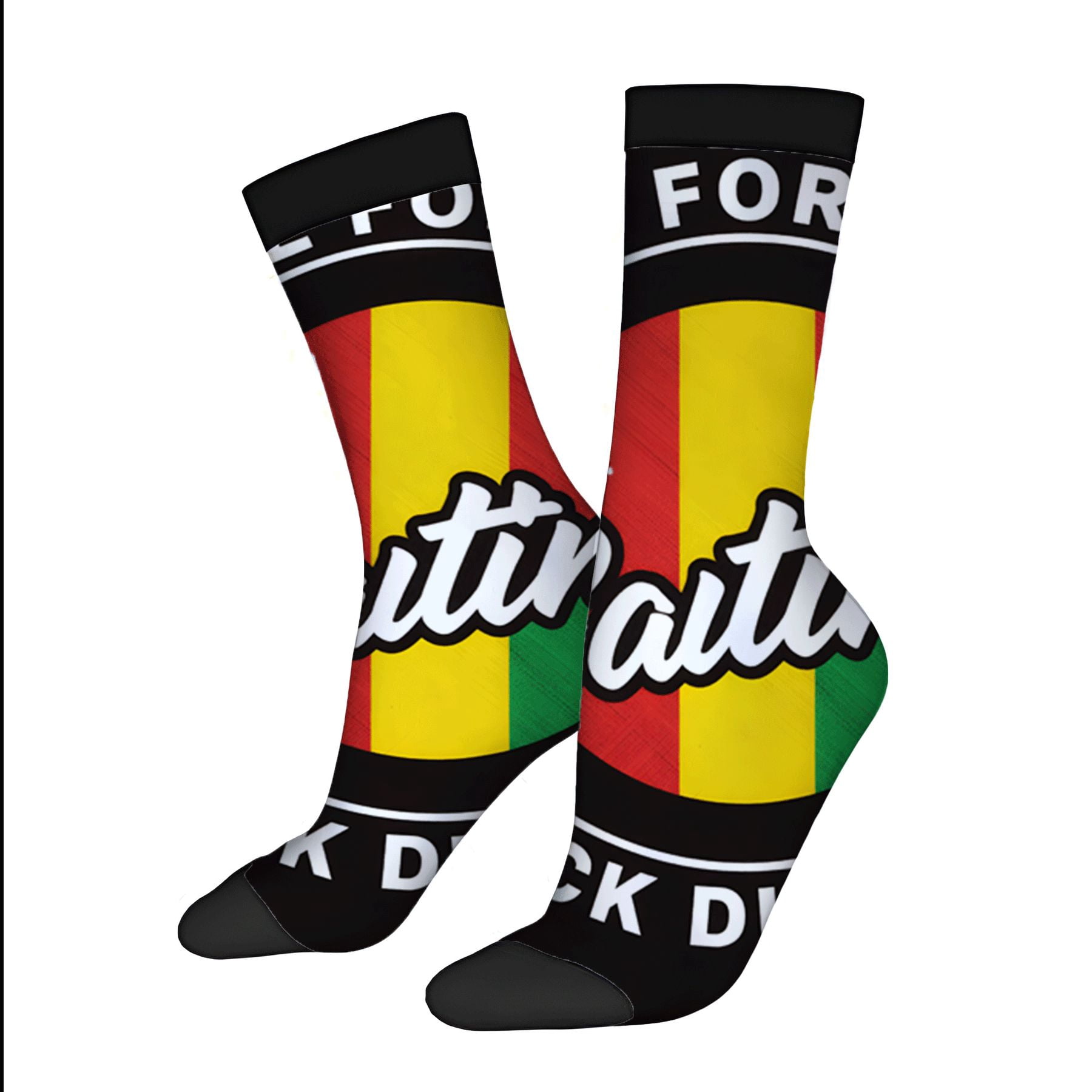 Four Seasons Universal Socks - 2 Pairs of Vibrant Mixed Color Socks ...