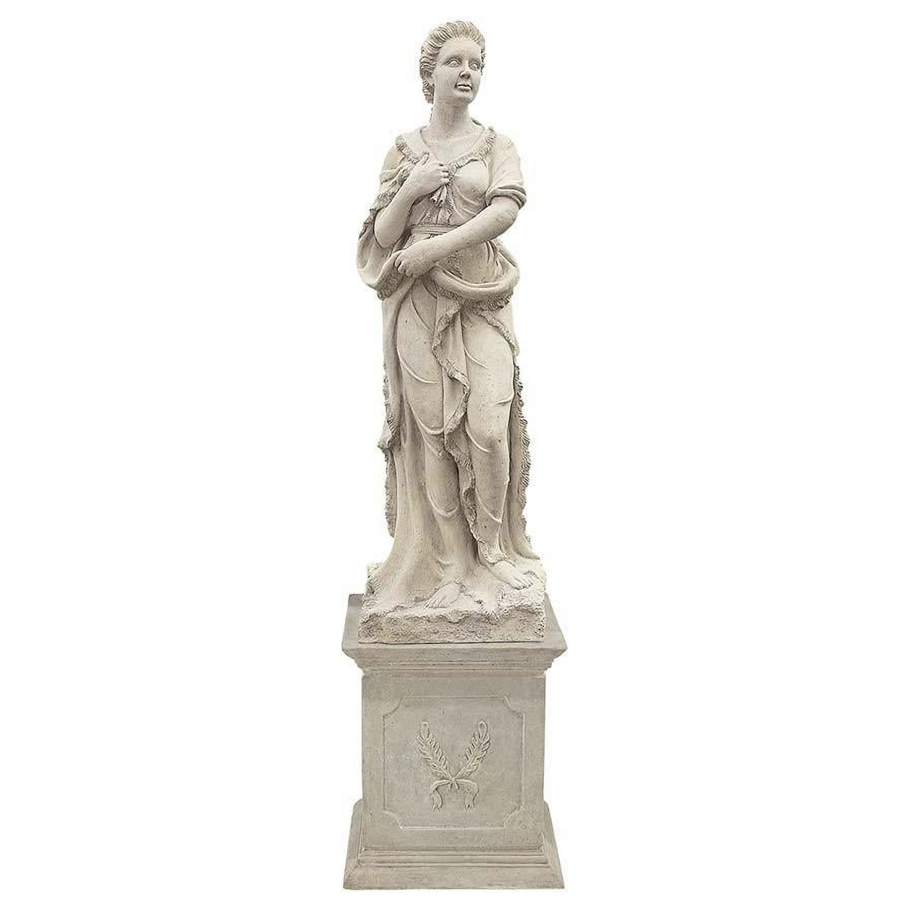 Four Seasons Winter Statue With Plinth - Walmart.com