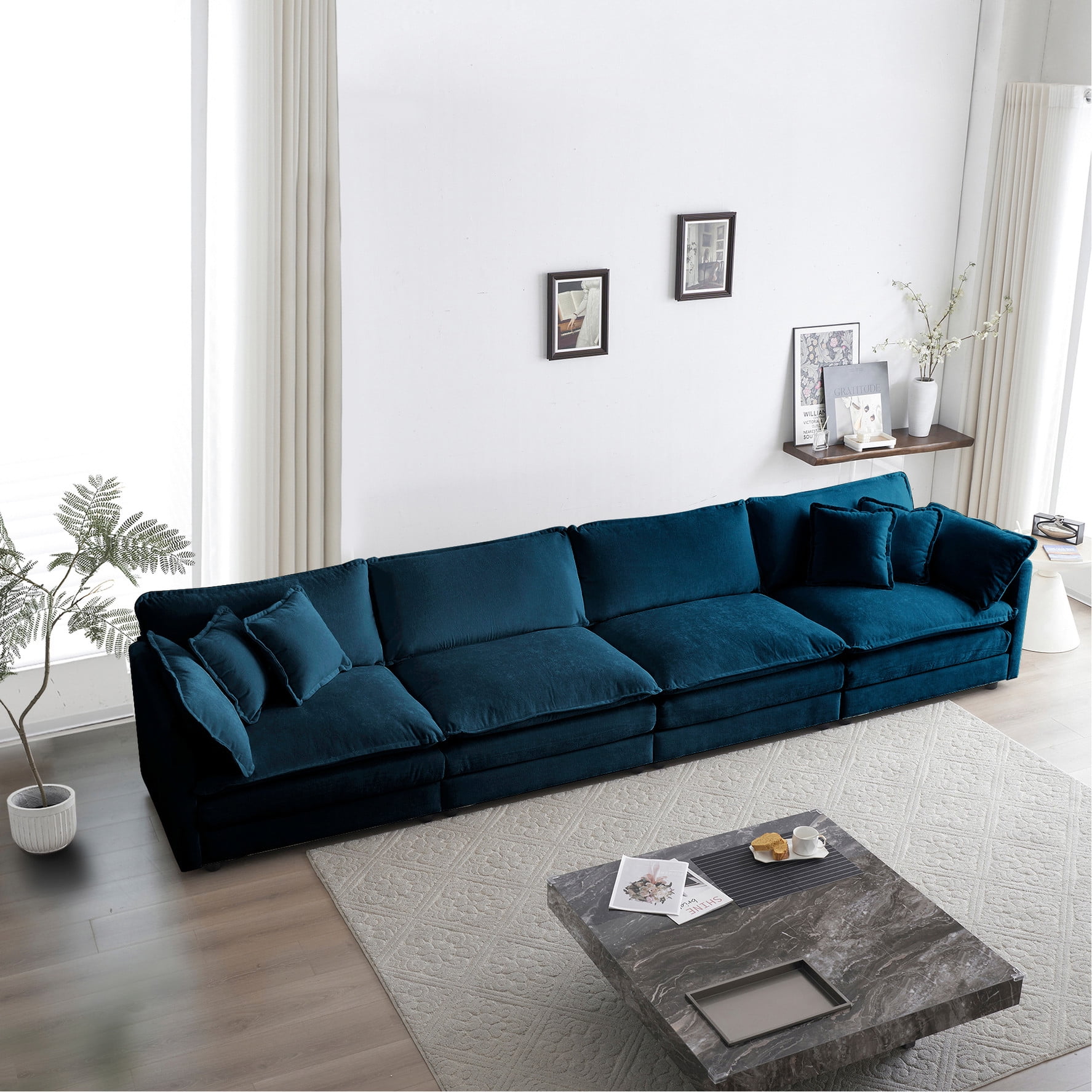 Four - Seater - Modular Assembly for 22+ Combinations - Home Spaces ...