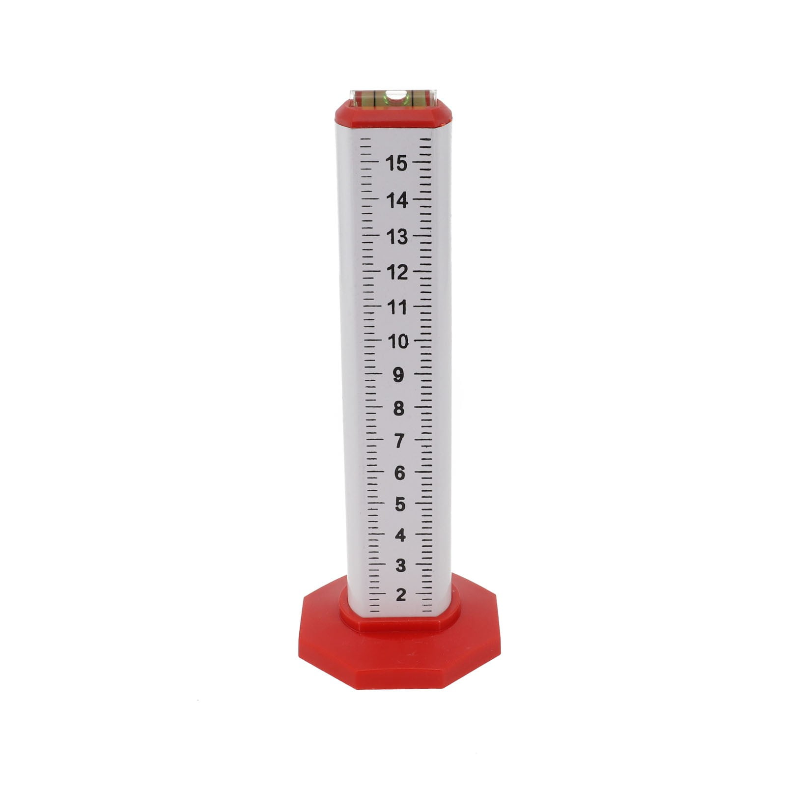 Four Sided ABS Leveling Ruler for Tiles, Large Base Double Sided Scale ...