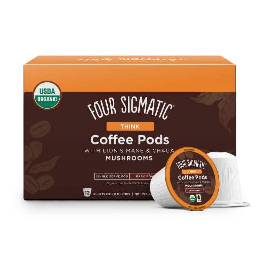 Four Sigmatic Mushroom Coffee K-Cups| Organic and Fair Trade Dark Roast ... Four Sigmatic Mushroom Coffee K-Cups| Organic and Fair Trade Dark Roast ...