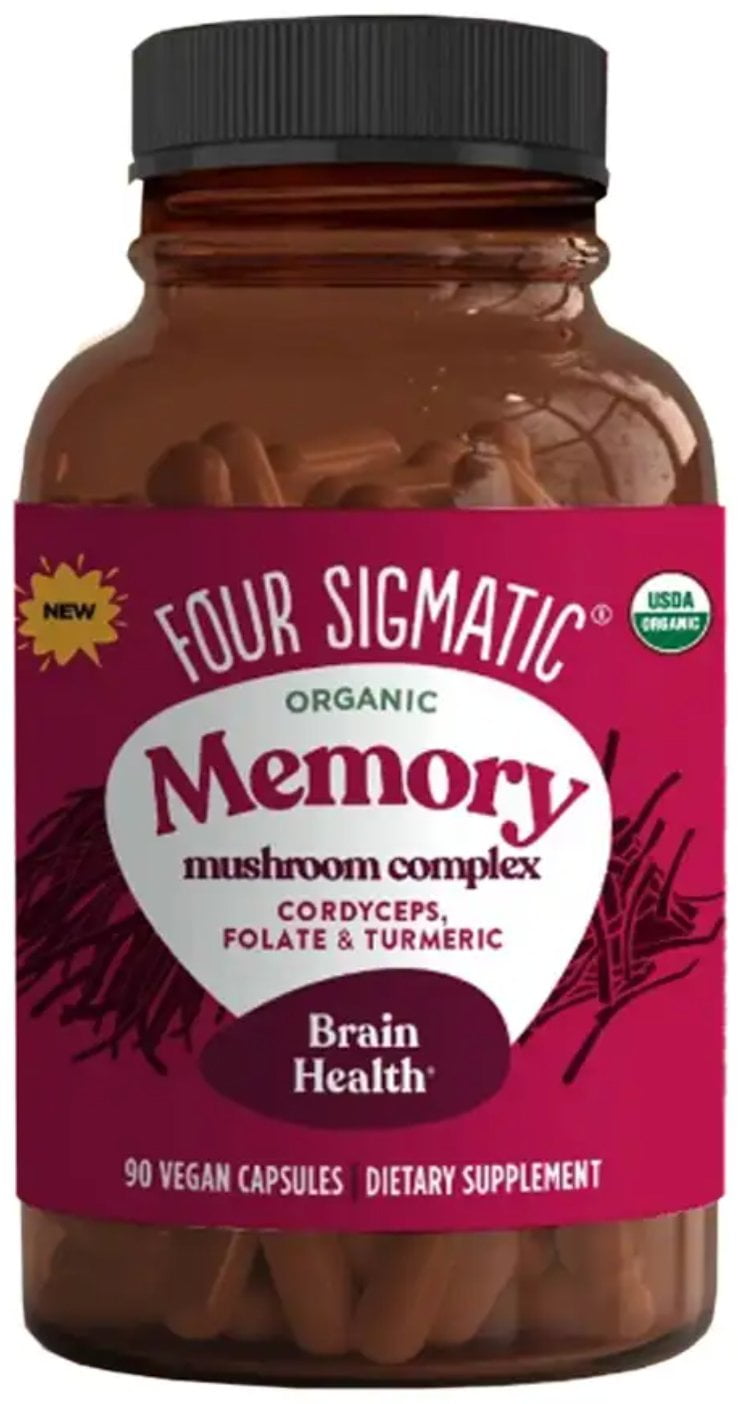 Four Sigmatic Organic Memory Mushroom Complex - 90 Count - Walmart.com