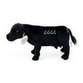 Four Sixes Ranch Plush Black Angus Cow - Walmart.com