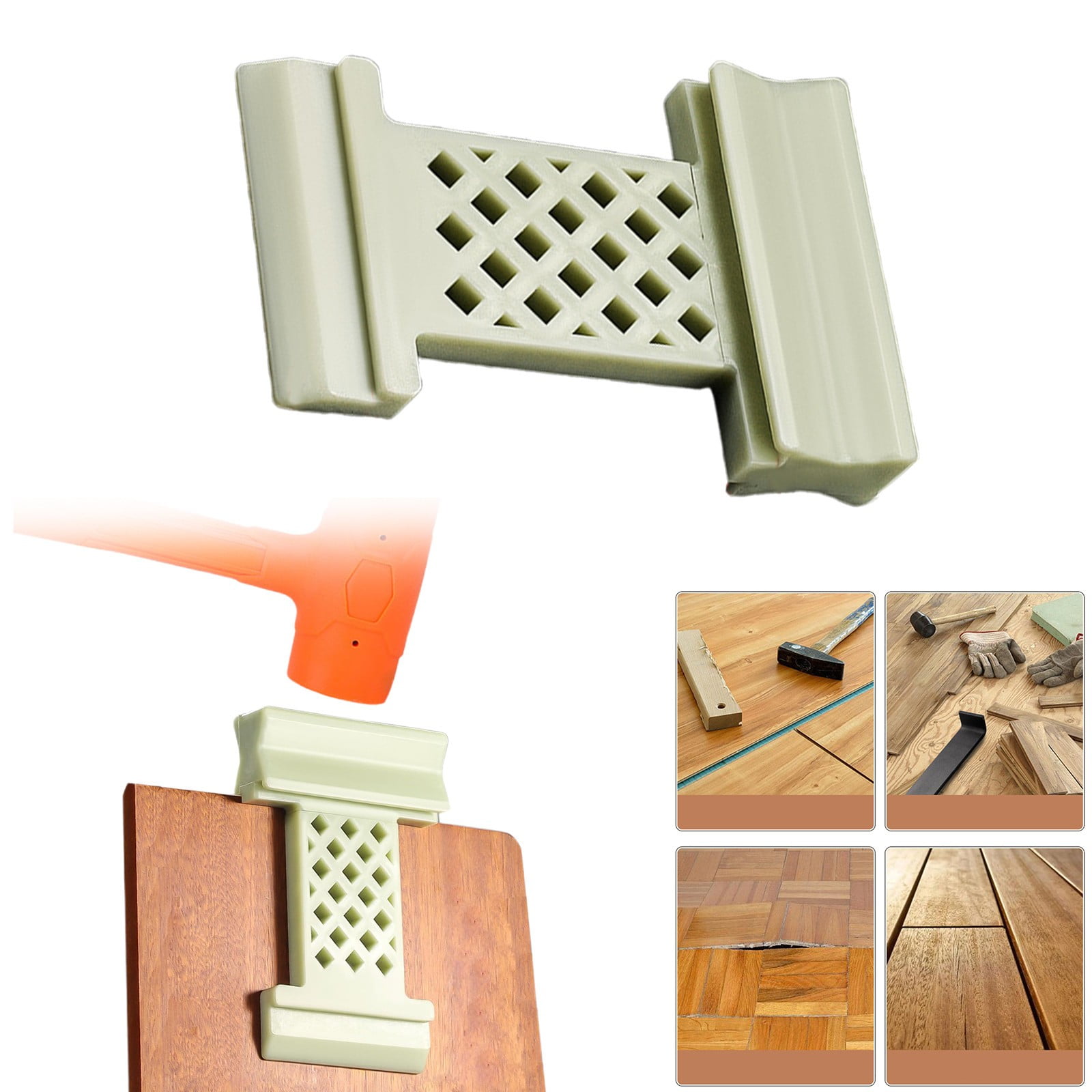 Four-Slot Integrated Multi-Functional Installation Floor Nylon Knock ...