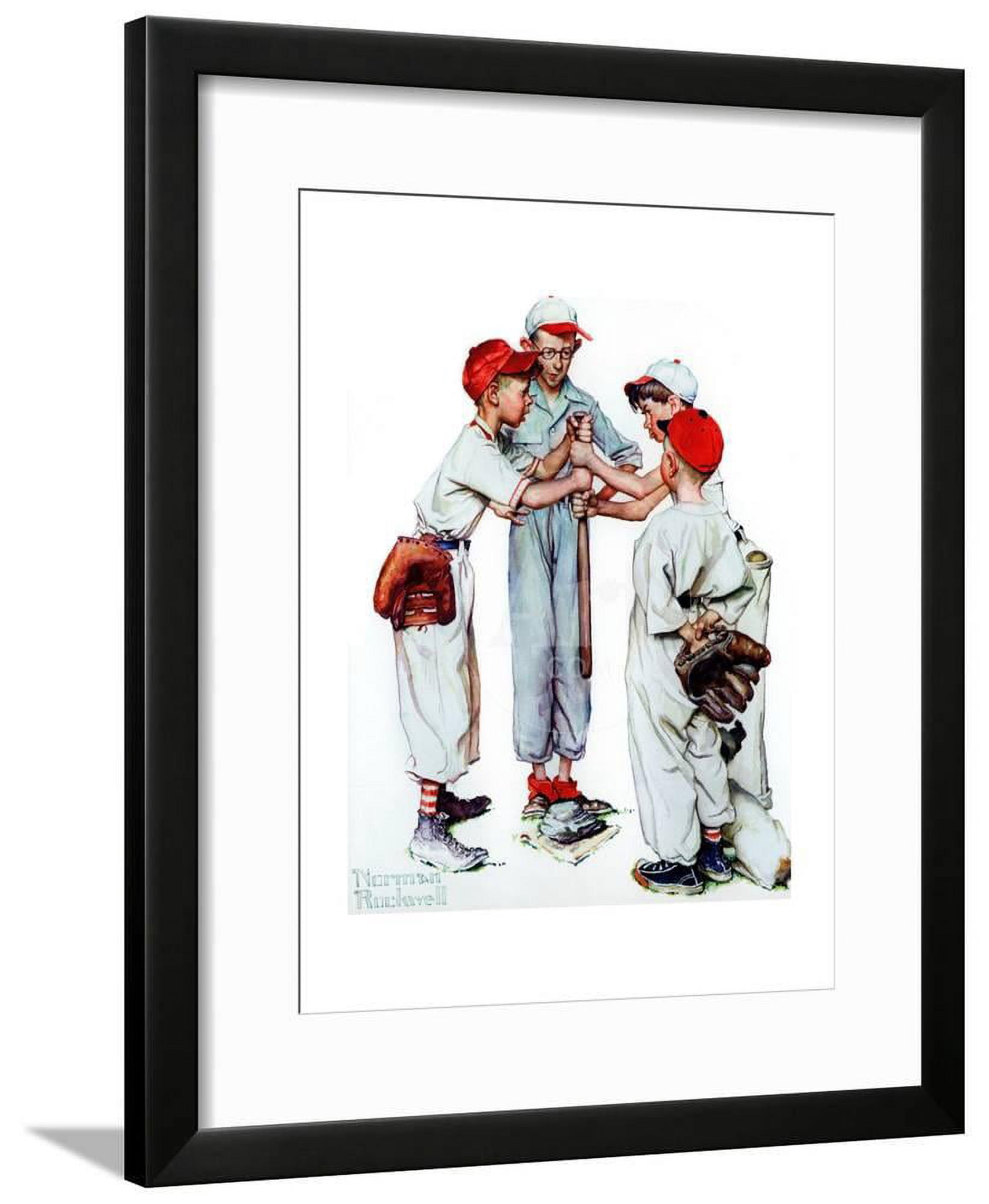Norman Rockwell Baseball Paintings