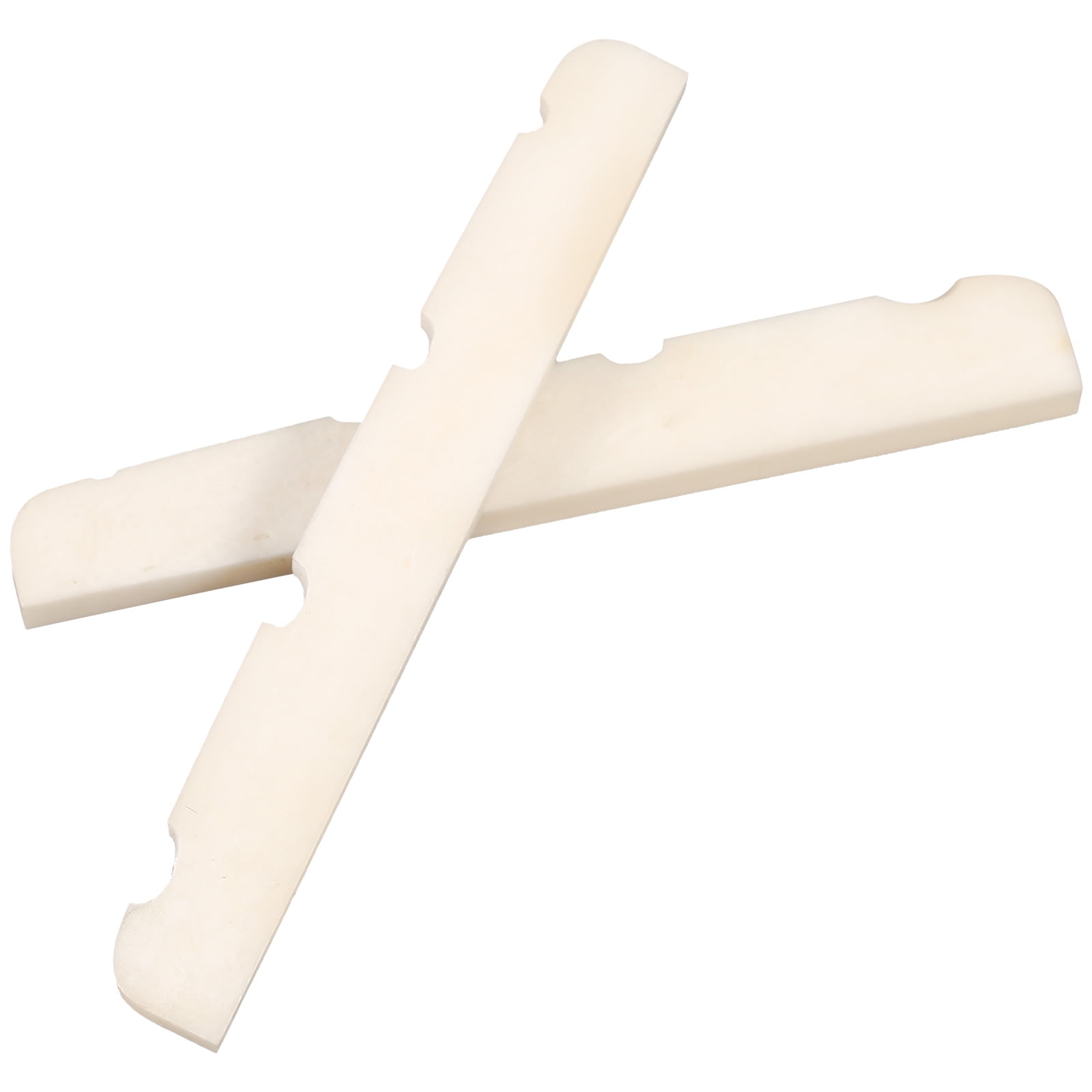 Four String Bass Nut Ox Bone Bridge 2 Pcs Adjust Beef Nuts Vibratoring ...