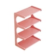 Four-Tier Shoe Rack Organizer | Space-Saving Shoe Storage for Entryway ...