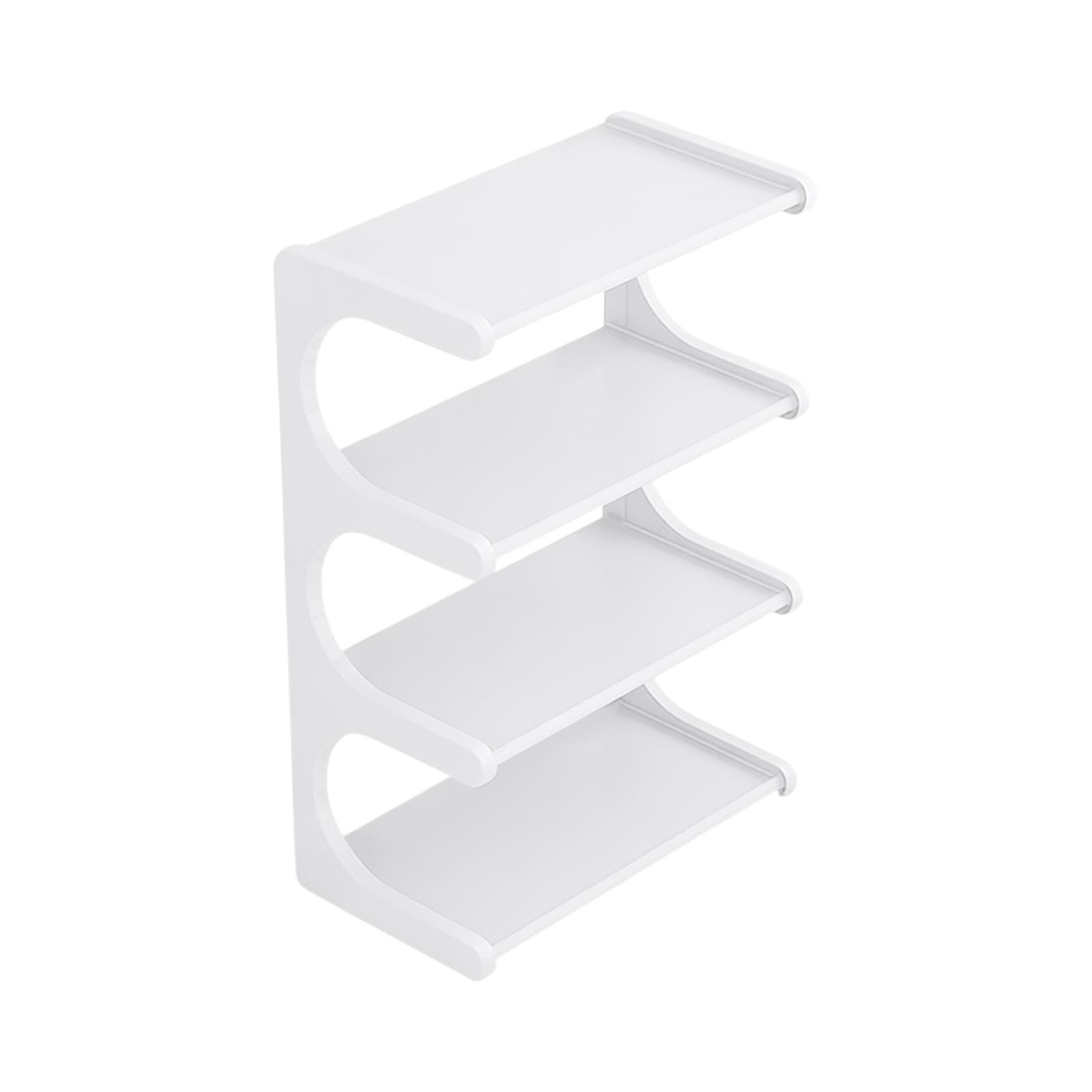 Four-Tier Shoe Rack Organizer | Space-Saving Shoe Storage for Entryway ...