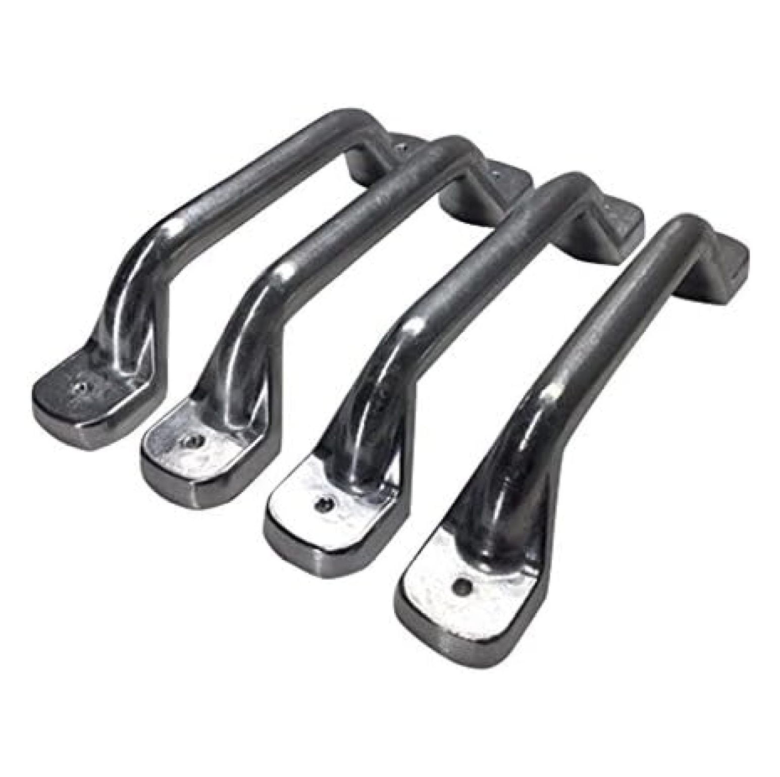 Four Undrilled Cast Aluminum Boat Handles - Walmart.com