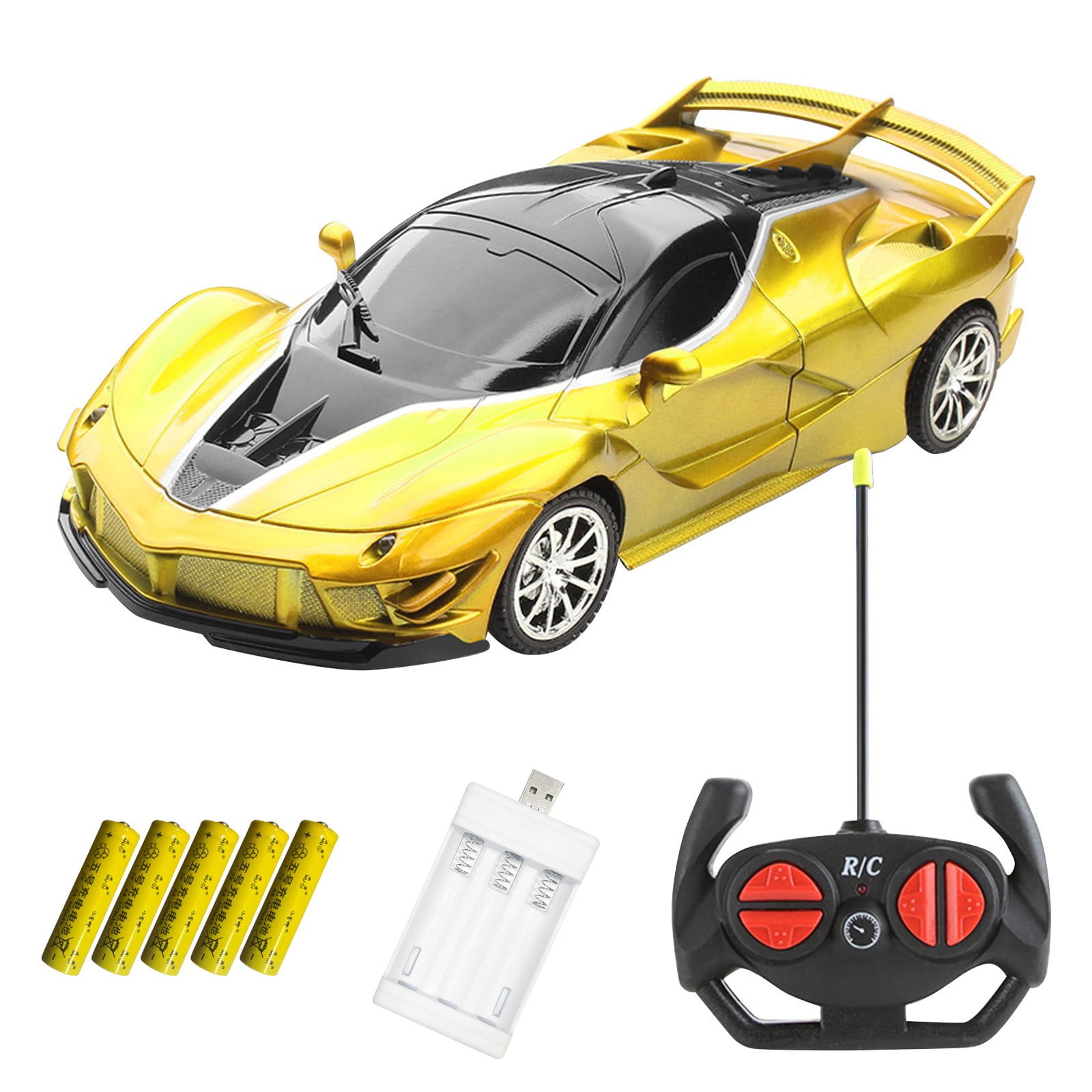 Four-Way Remote Control Car - Wireless High-Speed Drift Racing Car for ...