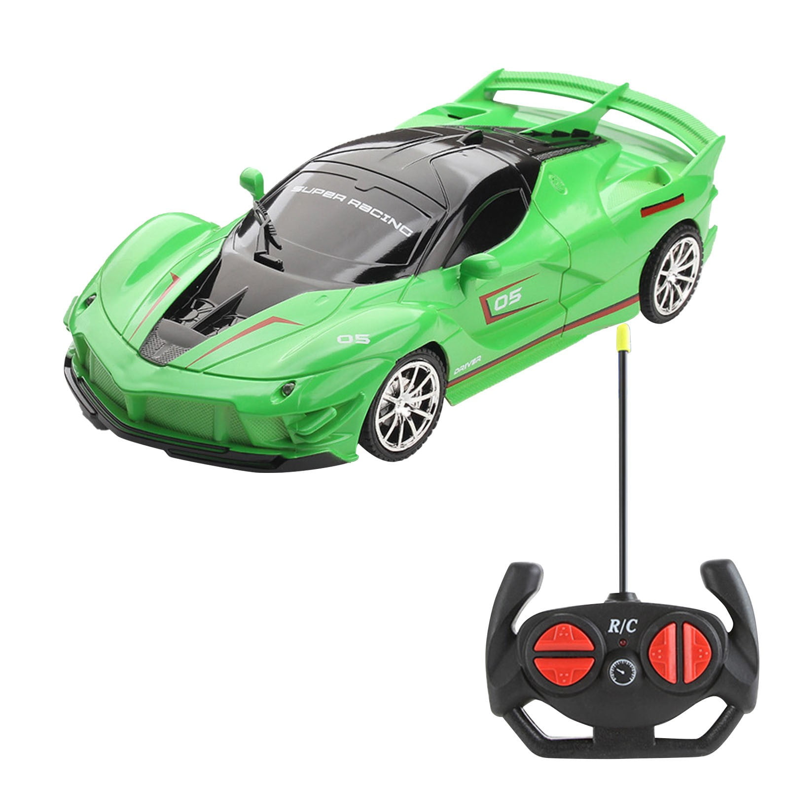 Four-Way Remote Control Drift Racing Car, 4Ghz Wireless High-Speed 4Wd ...