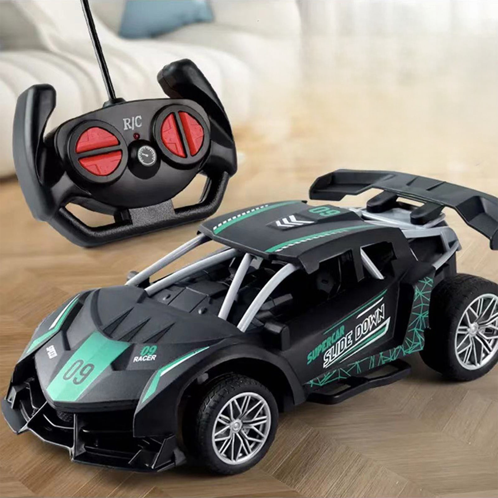 Four Way Skeleton Remote Control Car Off-road Drop High-speed Racing ...