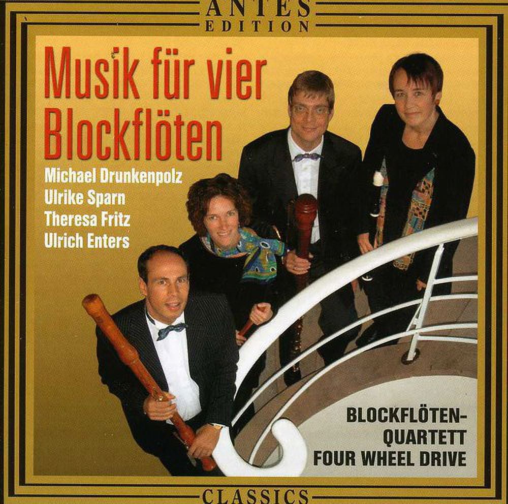 Four Wheel Drive Recorder Quartet - Music for Four Recorders - Music ...