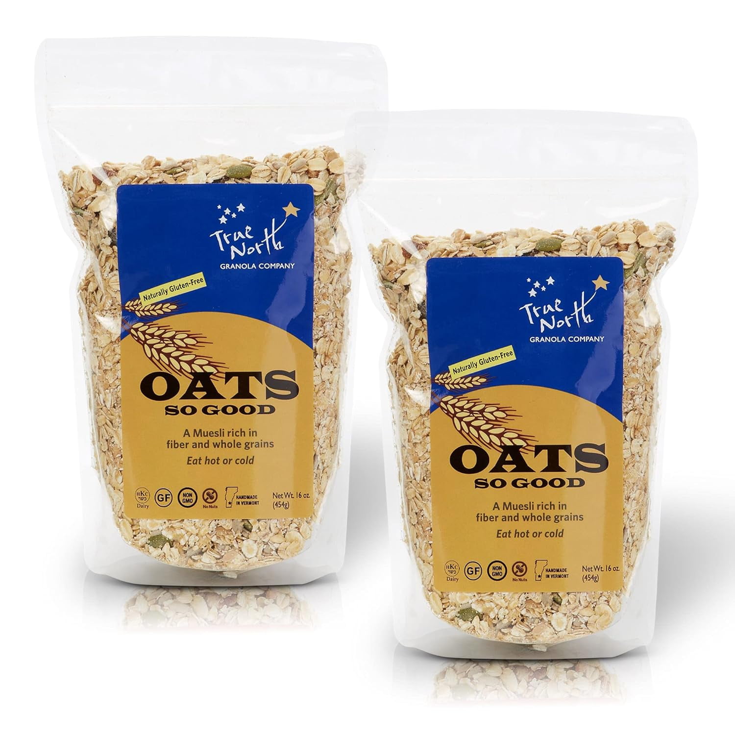 Four Whole Grains Muesli Oats So Good by Granola (Original Flavor, 16 ...