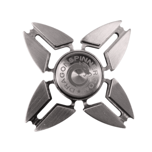 Four-Winged Claws Stainless Steel Metal Fidget Spinner – Maximum Spin ...