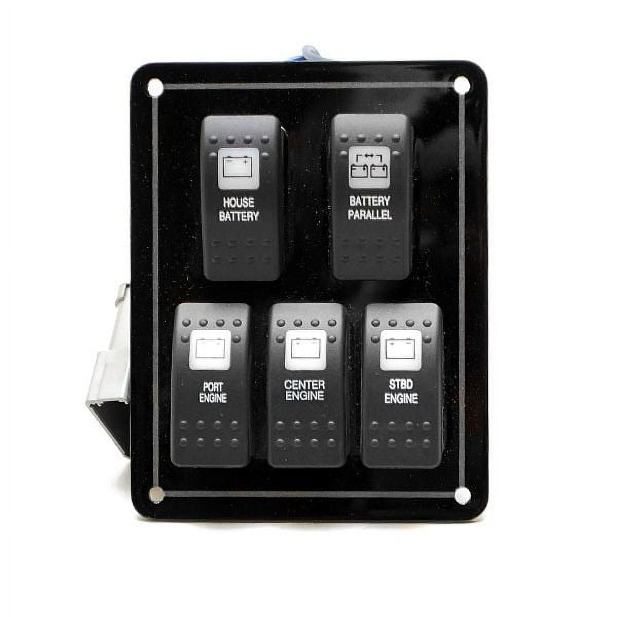 Four Winns Boat Battery Switch Panel 025-4256 | Helm Triple Engine ...