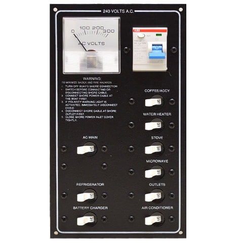 Four Winns Boat Breaker Panel 025-44925 | 289 GS 220 Volt 50/60 Hz ...
