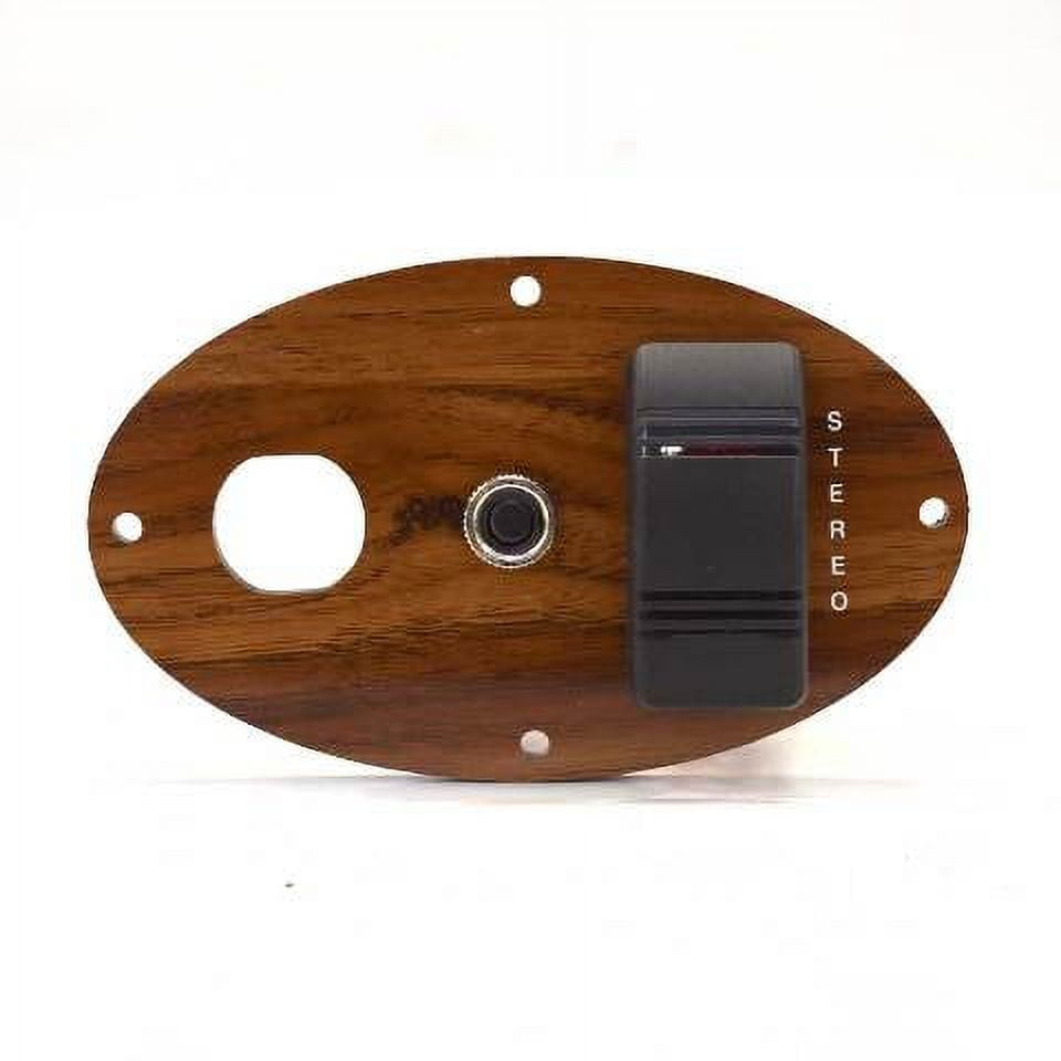 Four Winns Boat Ignition Switch Panel 025-4558 | Woodgrain 4 3/4 Inch ...