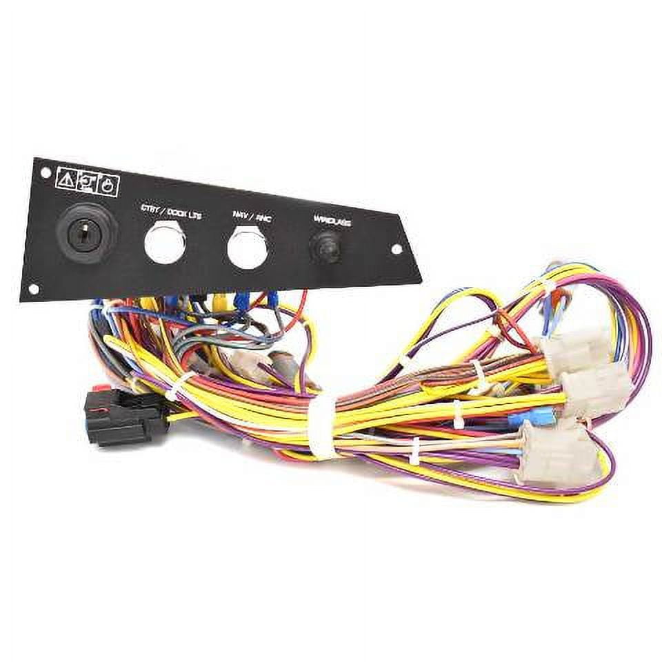 Four Winns Boat Ignition Switch Panel 025-4795 | Black Aluminum ...