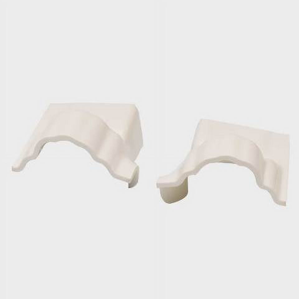 Four Winns Boat Transom End Caps 032-2744 | ABS White (Set of 2 ...