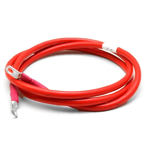 Four Winns Marine Boat Battery Cable 027-1524 | 2 AWG 6 FT 60V Red ...
