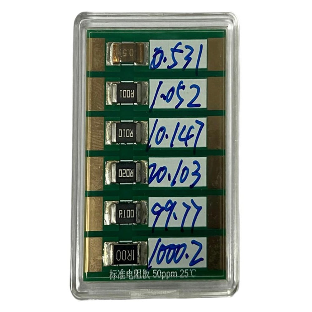 Four-Wire Resistance Calibration Board Four-Terminal Standard Resistor ...