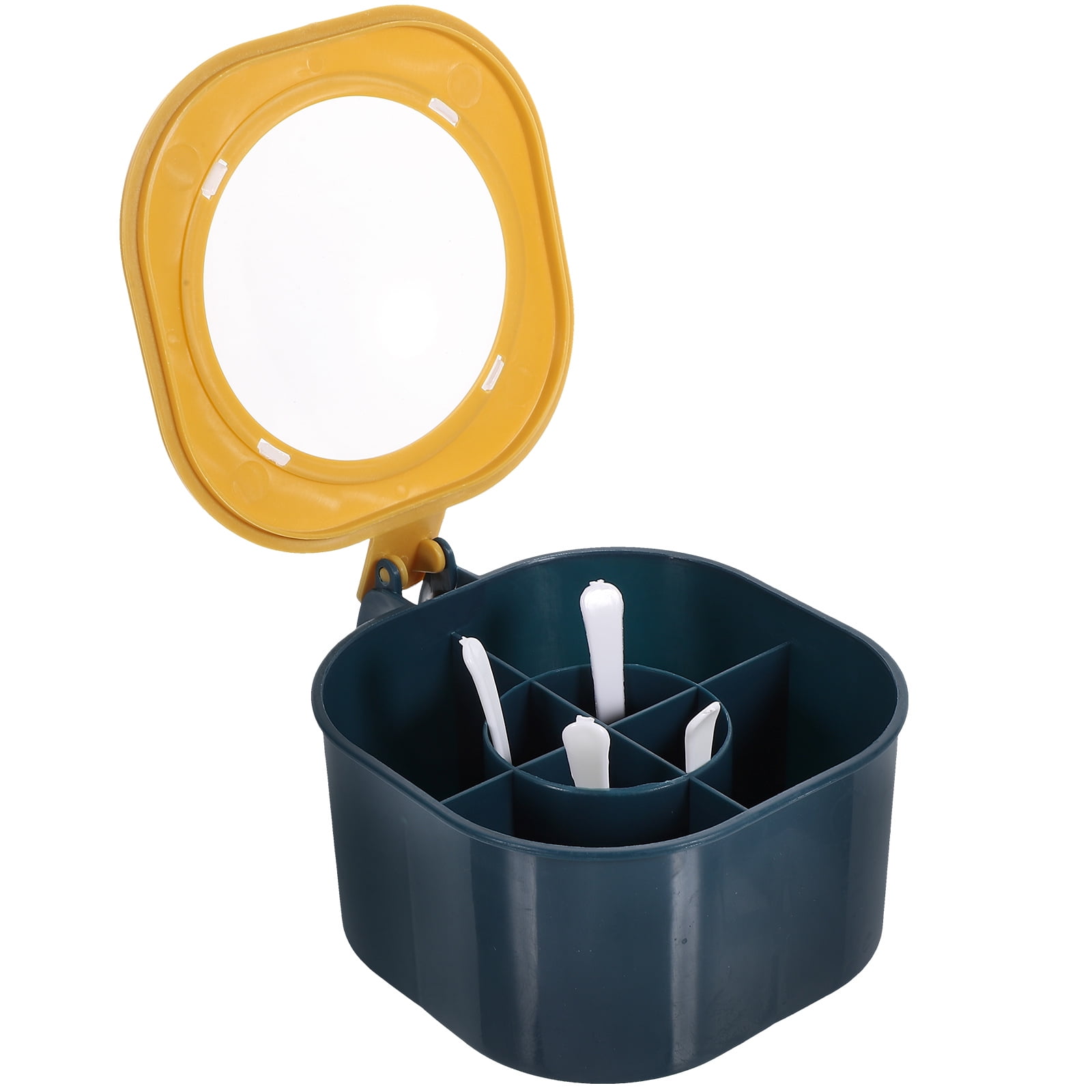 Four-compartment Integrated Seasoning Jar Pantry Spice Organizer ...