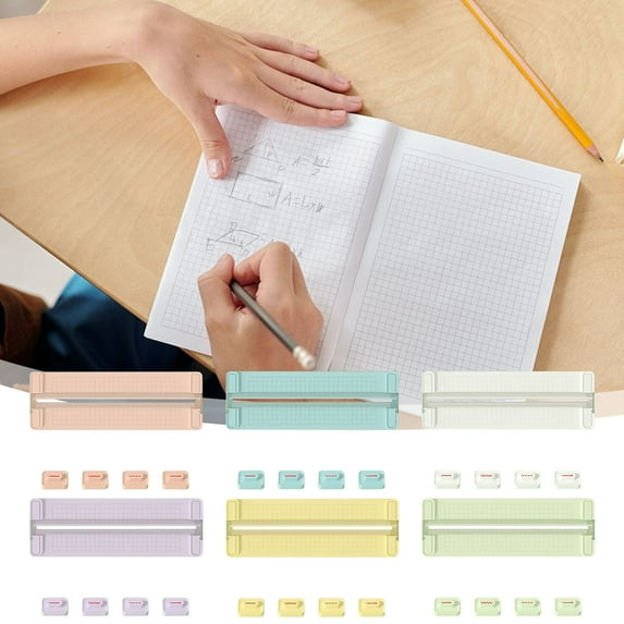 Four-in-One Paper Cutter | Precision Trimmer & Shaper | Compact Design ...