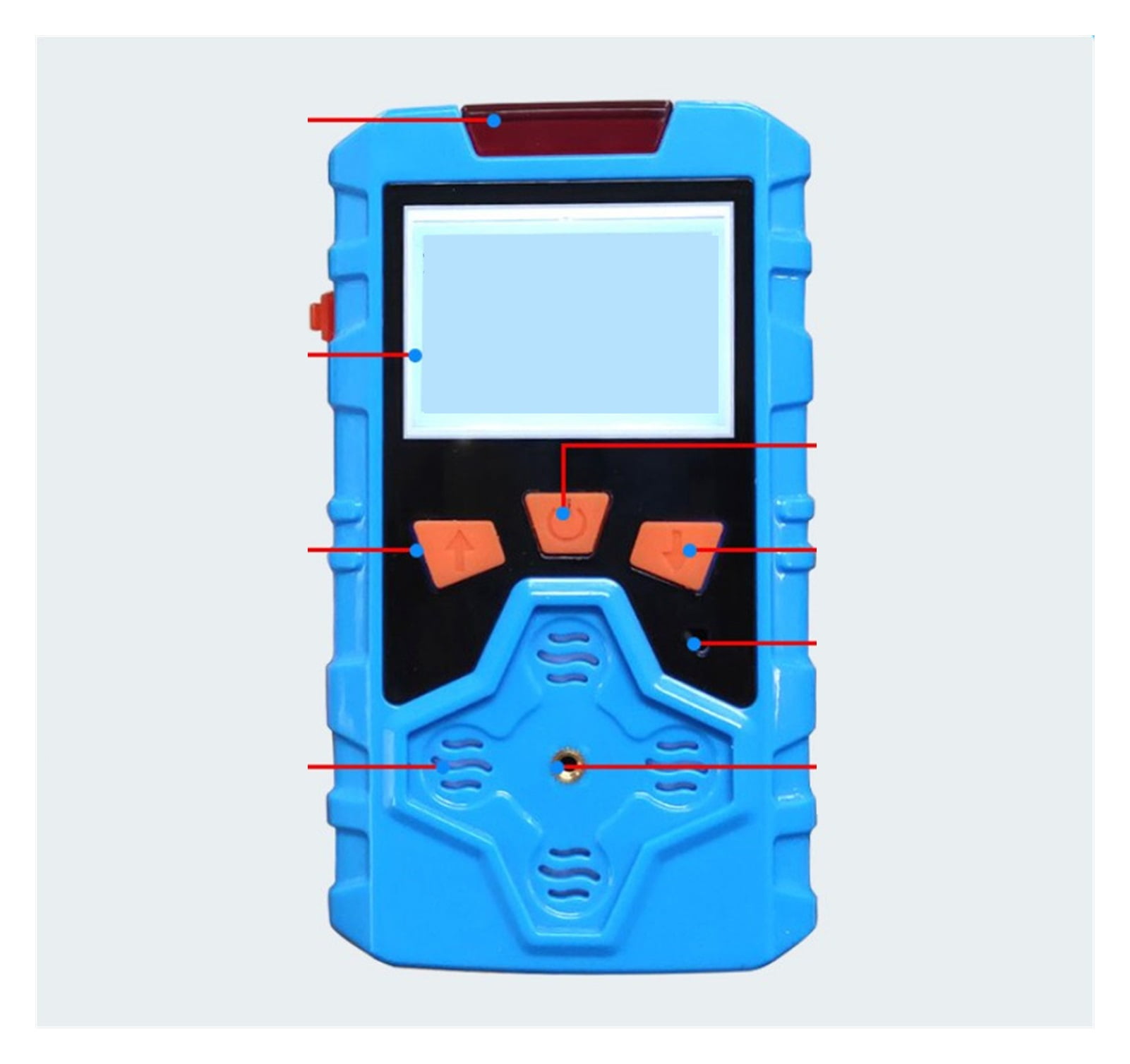 Four-in-one Gas Detector For Mining, Portable Methane Oxygen Alarm CD4 ...