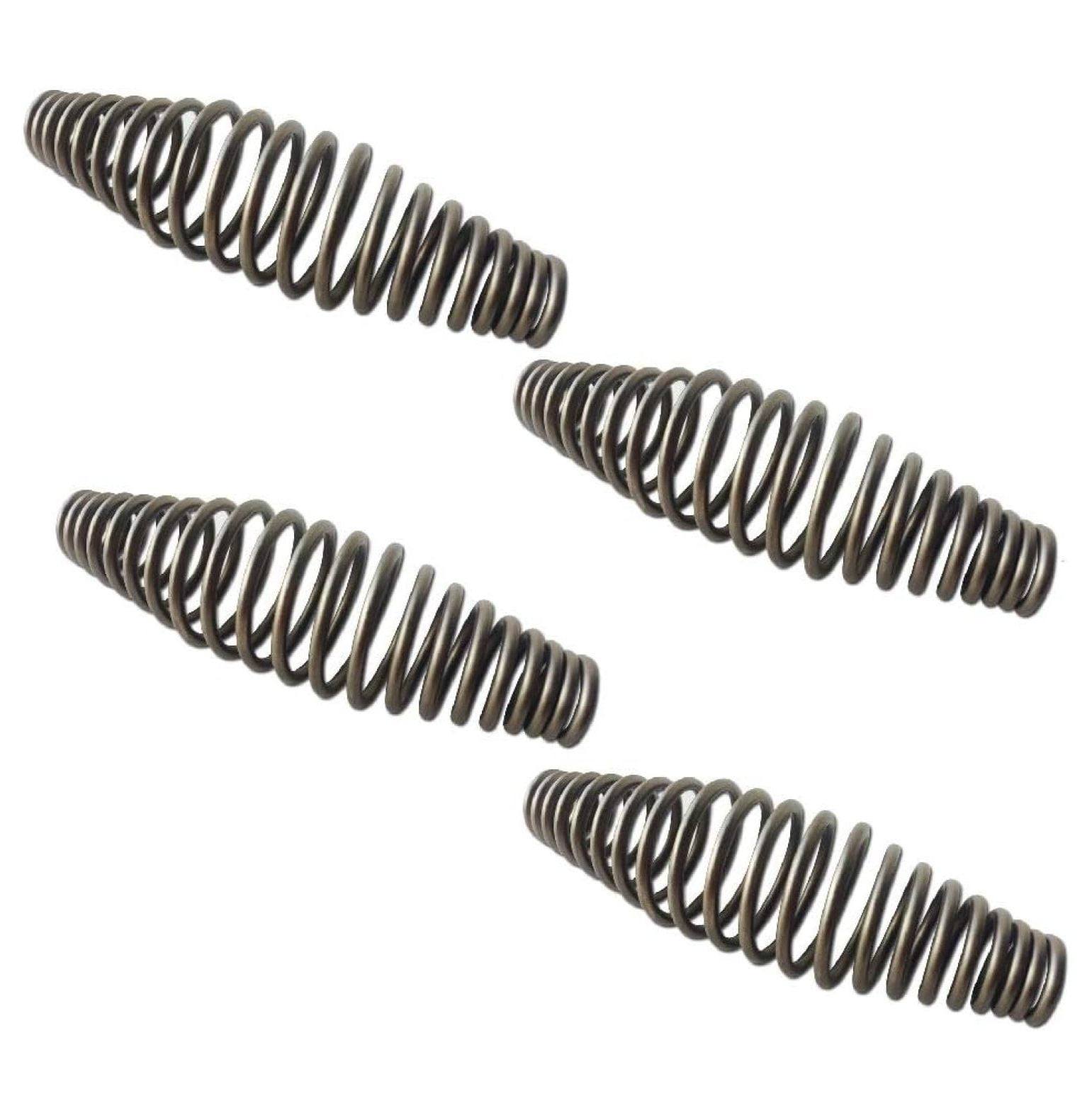 Four of 5" Stainless Steel Spring Handle BBQ Smoker Grill Pit Wood ...