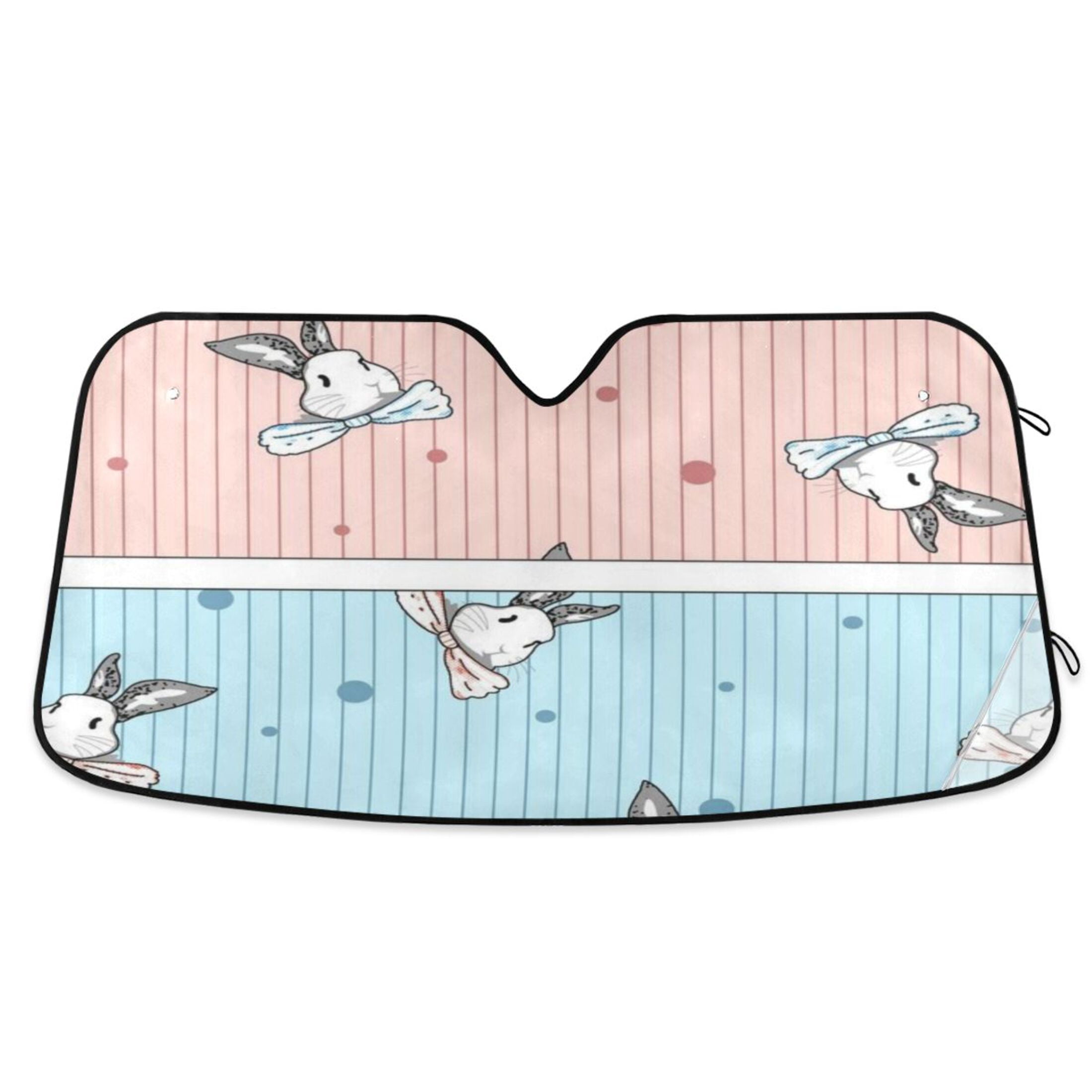 Four seasons universal car sunshade, winter frost and snow summer sun ...