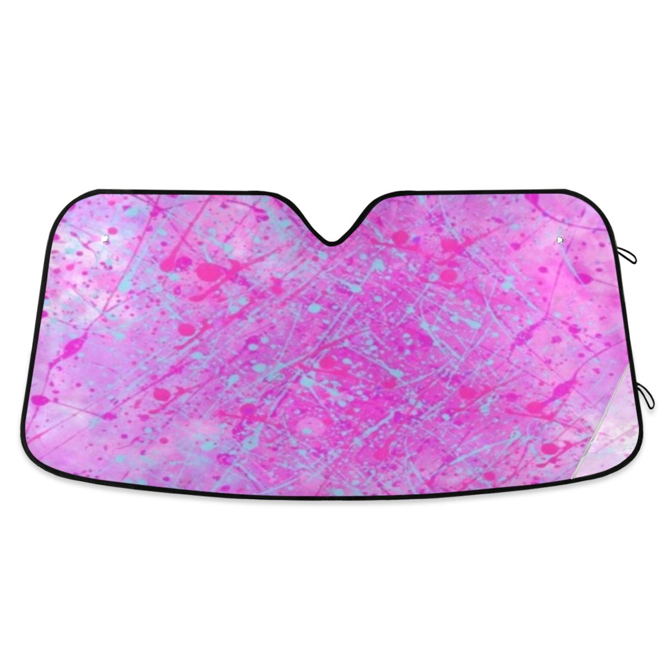 Four seasons universal car sunshade, winter frost and snow summer sun ...