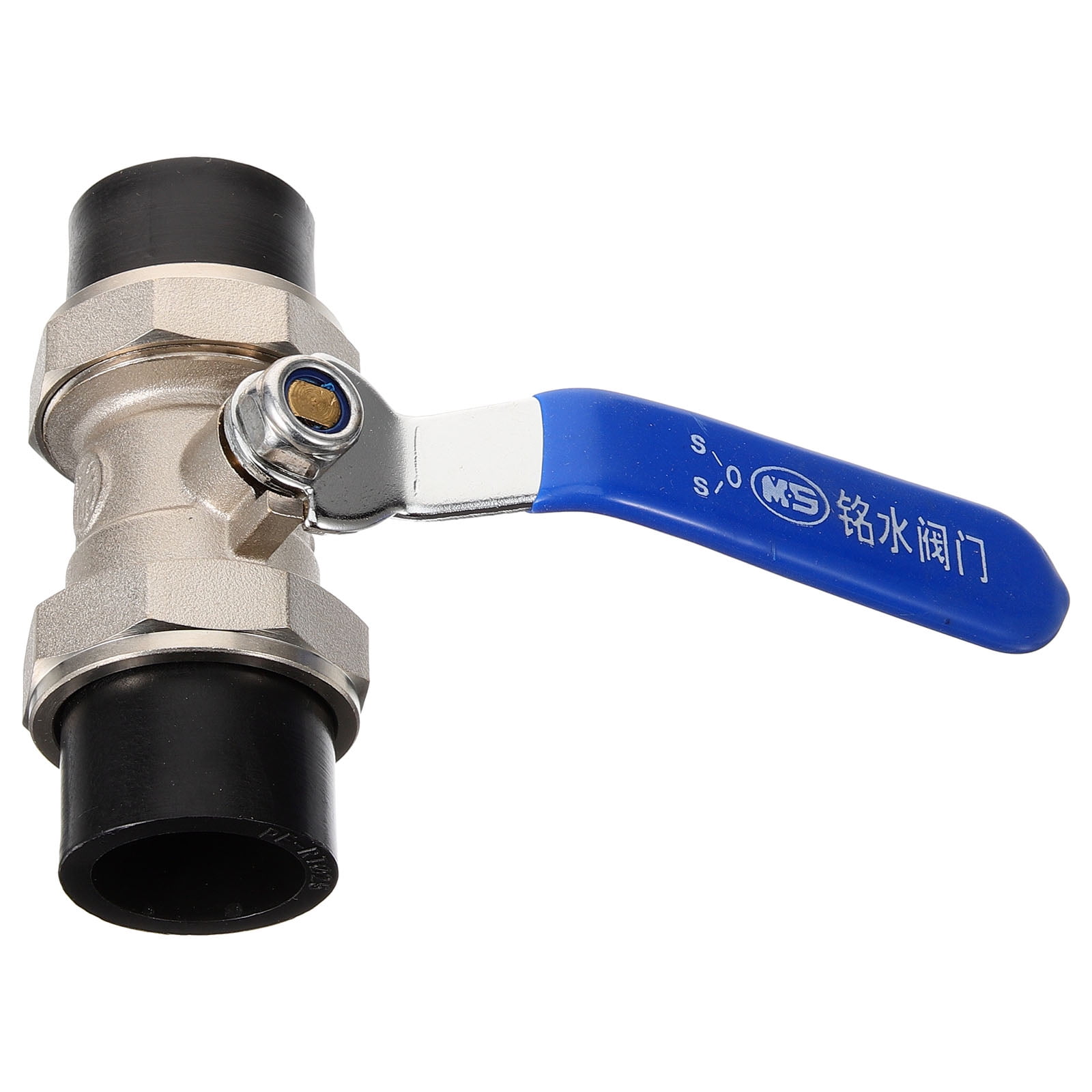 Four-way Valve Air Compressor Quick Connect Fittings Pe Copper Ball ...