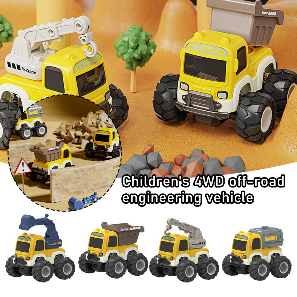 Four-wheel drive off-road crane children's four-wheel drive off-road ...