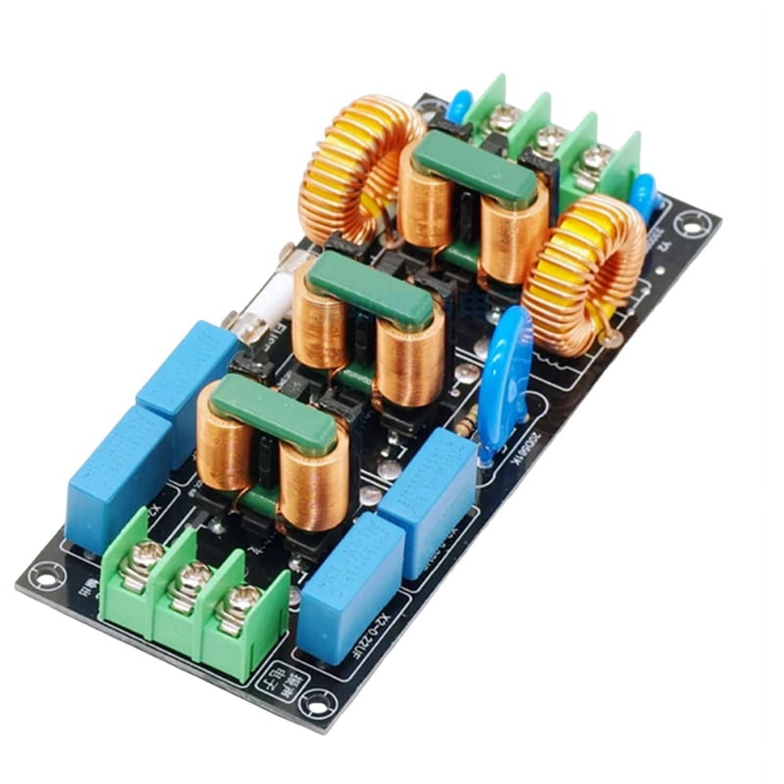FourLevel Audio AC 220V Power Supply Filter 110V Differential Mode Common Mode EMC Rules FCC,8A ...