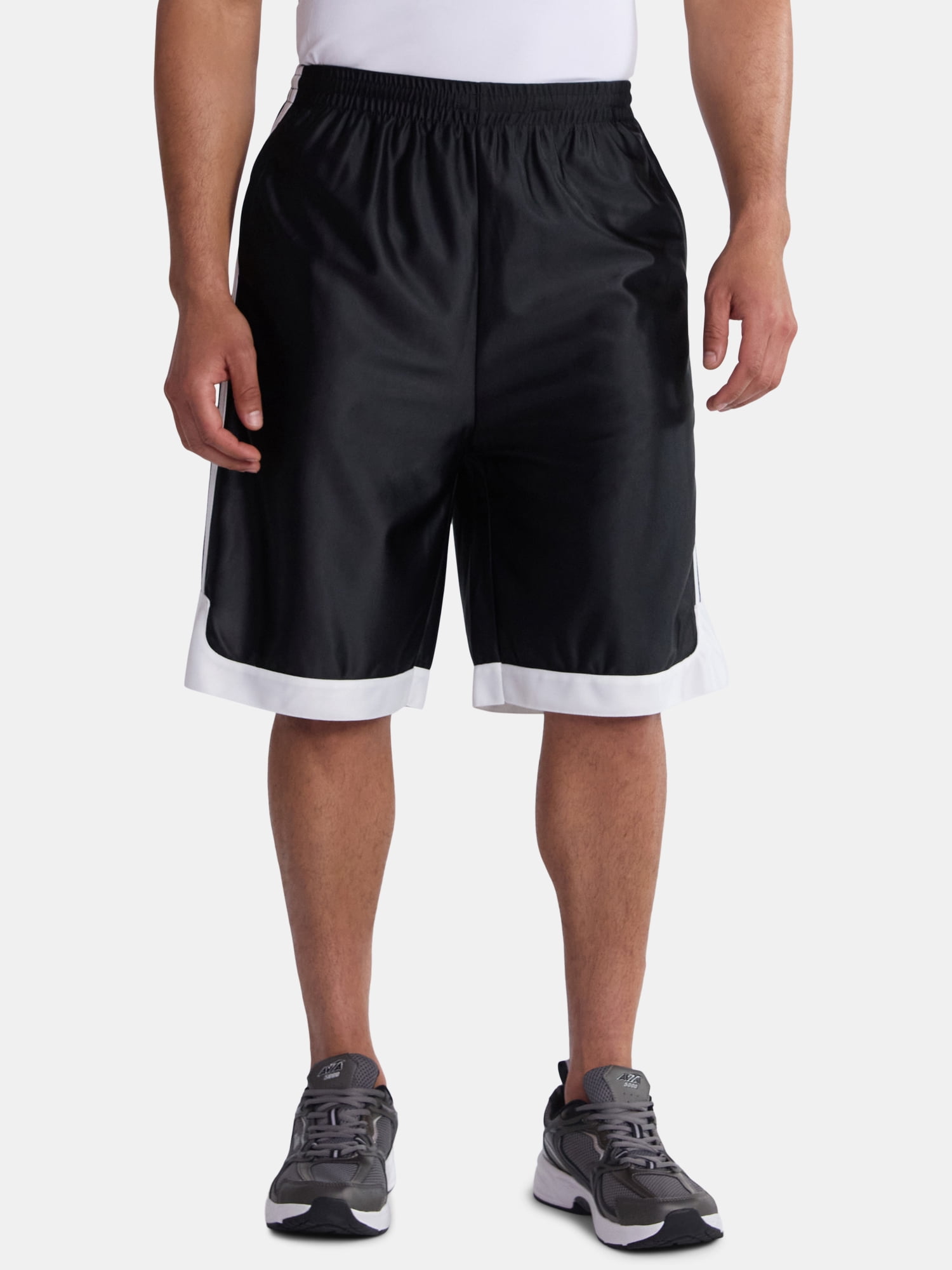 Fourcast Men's Mesh Shorts with Side Stripes, Sizes S-XL - Walmart.com
