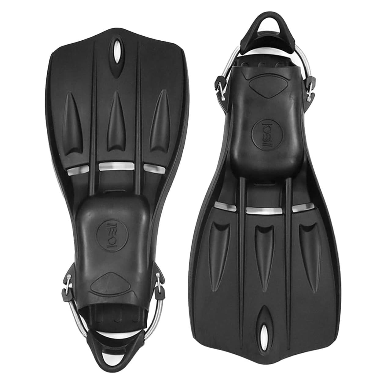 Fourth Element Tech Scuba Diving Fins (Black, Medium) - Walmart ...