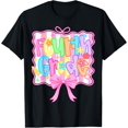 Fourth Grade Back to School Bow Cute Coquette 4th Grade Girl T-Shirt ...