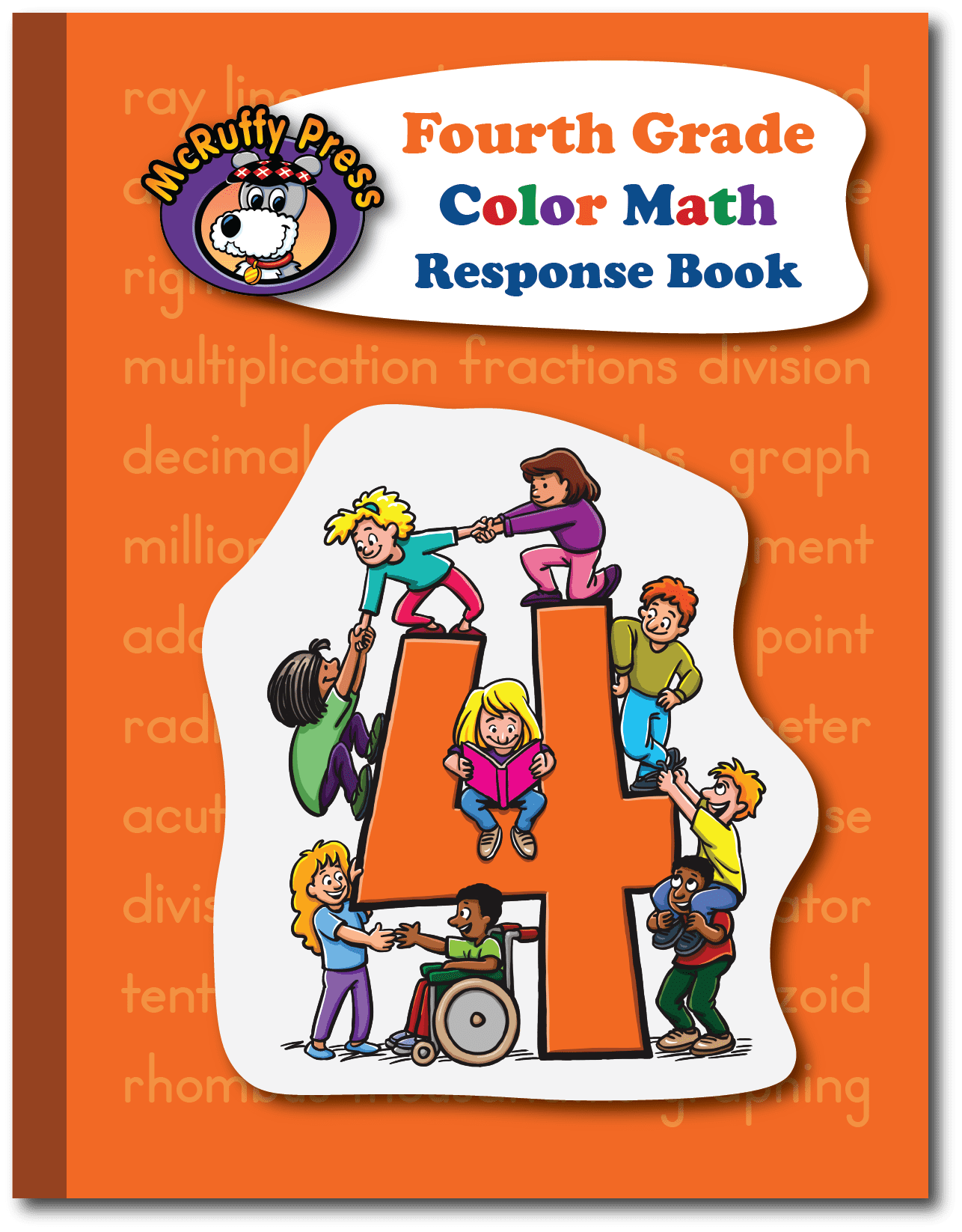 Fourth Grade Color Math Response Book McRuffy 9781592692453 - Walmart.com