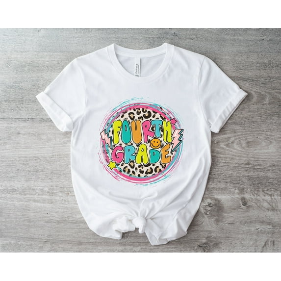 Fourth Grade Rainbow Shirt, 4th Grade Squad Shirt, Fourth Grade Squad ...