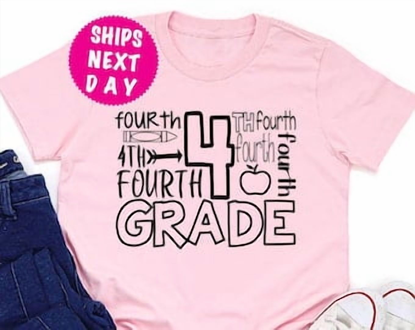 Fourth Grade Shirt, Fourth Grade Teacher Shirt, 4Th Grade Teacher Shirt ...